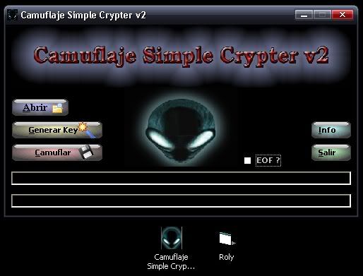 Mi Blog: Camuflaje Simple Crypter v2