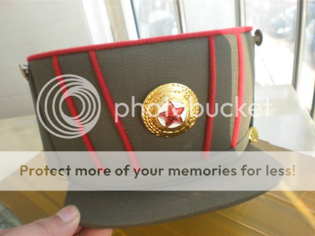 North Korea People's Army Military Officer Uniform Cap
