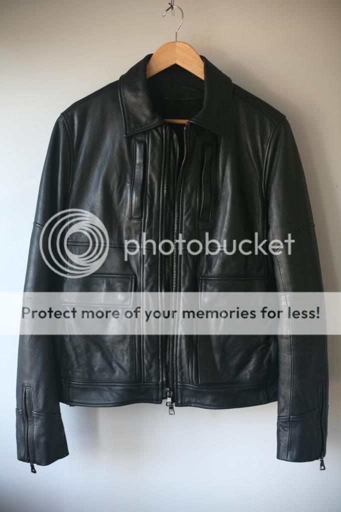 BALMAIN HOMME - Leather A2 Bomber - Decarnin Era | Styleforum