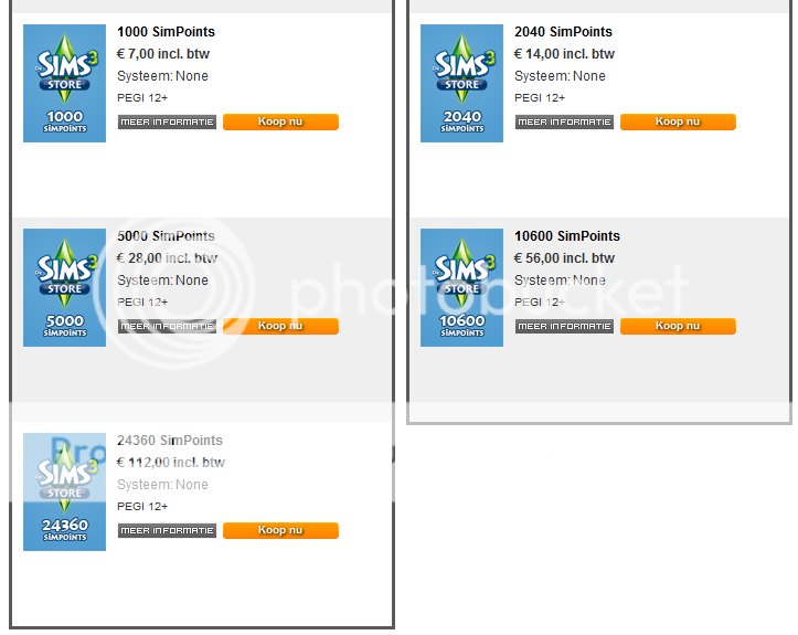 SimPoints nu even duur op Origin als op thesims3.com - Pinguïntech
