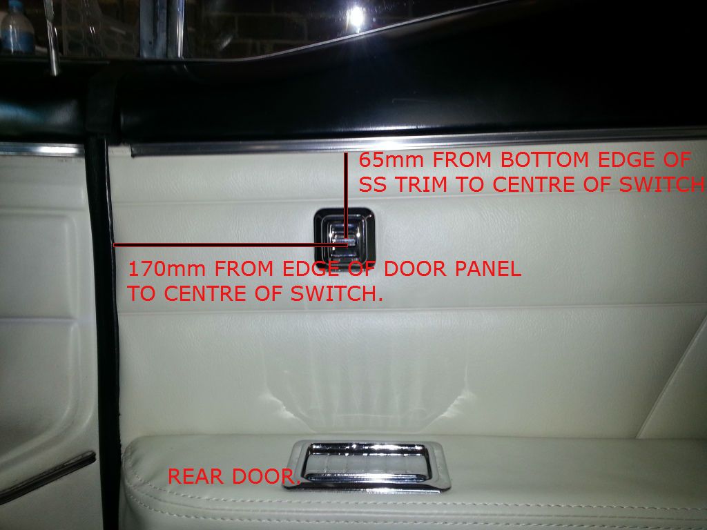 Power Window Switch Location | Team Camaro Tech